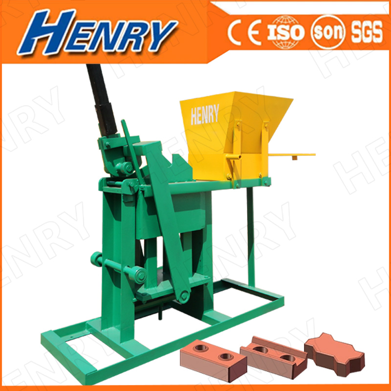 Hr2-40 Manual Clay Brick Making Machine – Shandong Henry Intelligent ...